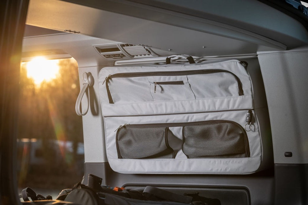 Pannier bags/window bags VW T5/T6/T6.1 for Multivan and California Bea