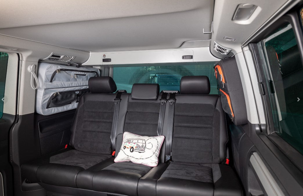 Pannier bags/window bags VW T5/T6/T6.1 for Multivan and California Bea